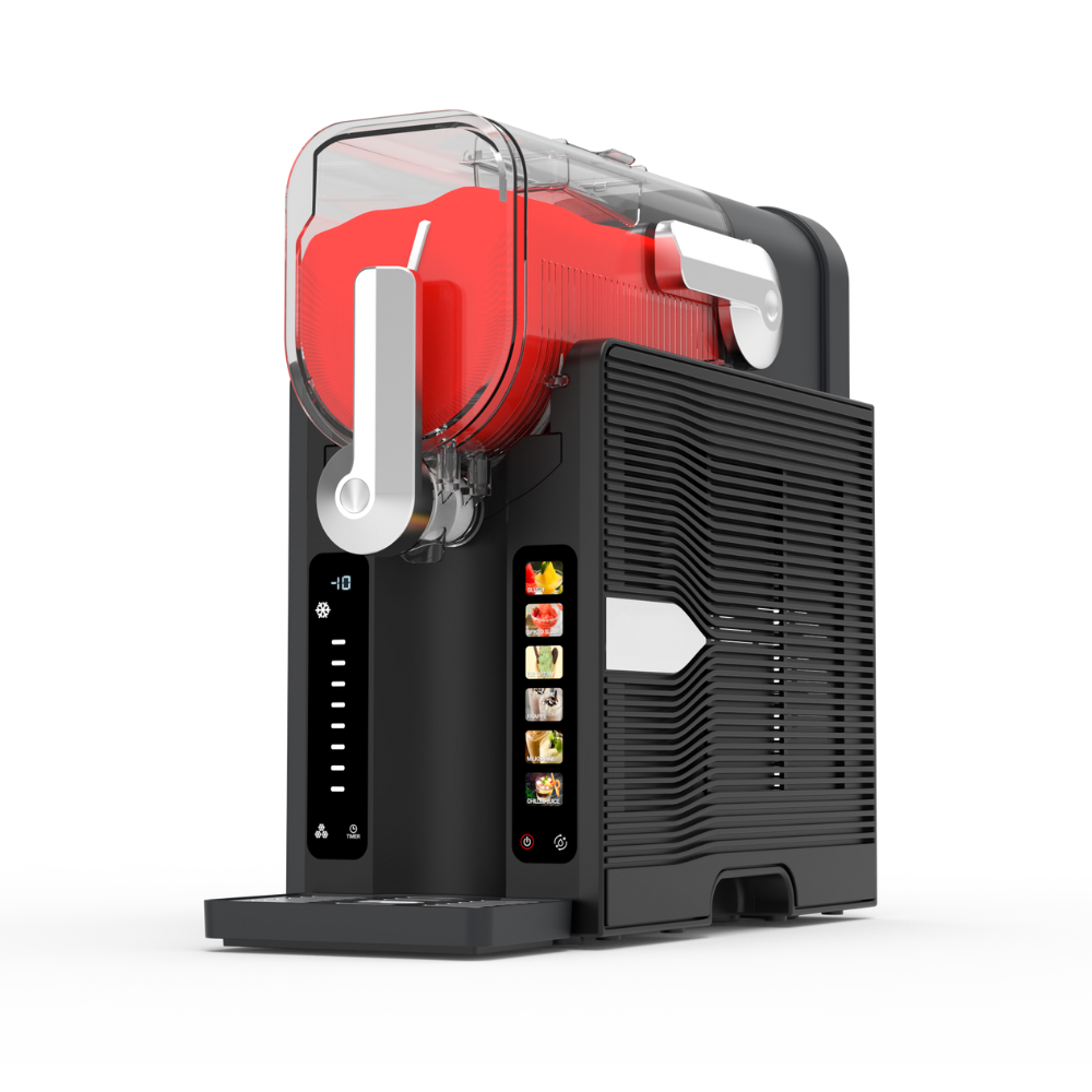 Milano Slushie Maker Ice-Cream Black 2.6L - Sleek Slushie